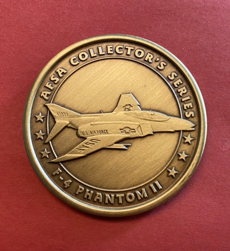 AF Challenge Coin Air Force Sergeants Association Collector Series F4 ...