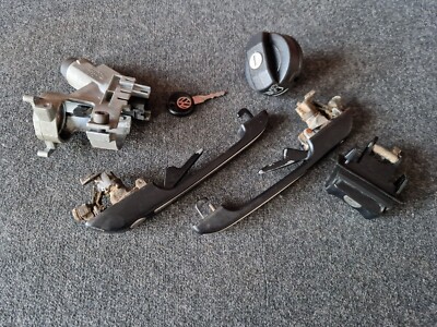 VW Golf mk2 complete set engine control unit ignition lock 357905851 ...