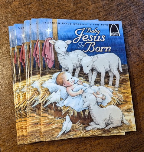 New: Baby Jesus Is Born Christmas books, lot of 10, Arch Books, Bible ...