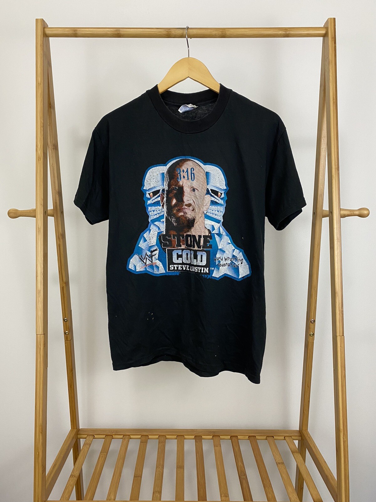 VTG Stone Cold Steve Austin Robot WWF WWE Wrestling 3… - Gem