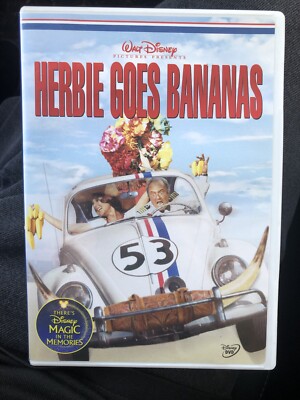 Herbie Goes Bananas (DVD,2004,from1980) Mint in FS,Disney,Same Day Free ...
