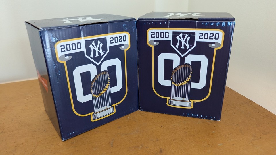 Three-Peat World Series Champs 98-99-2000 New York Yankees Mug Beer ...