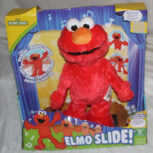 Elmo Slide Sesame Street Interactive Plush New in Package NEW | eBay