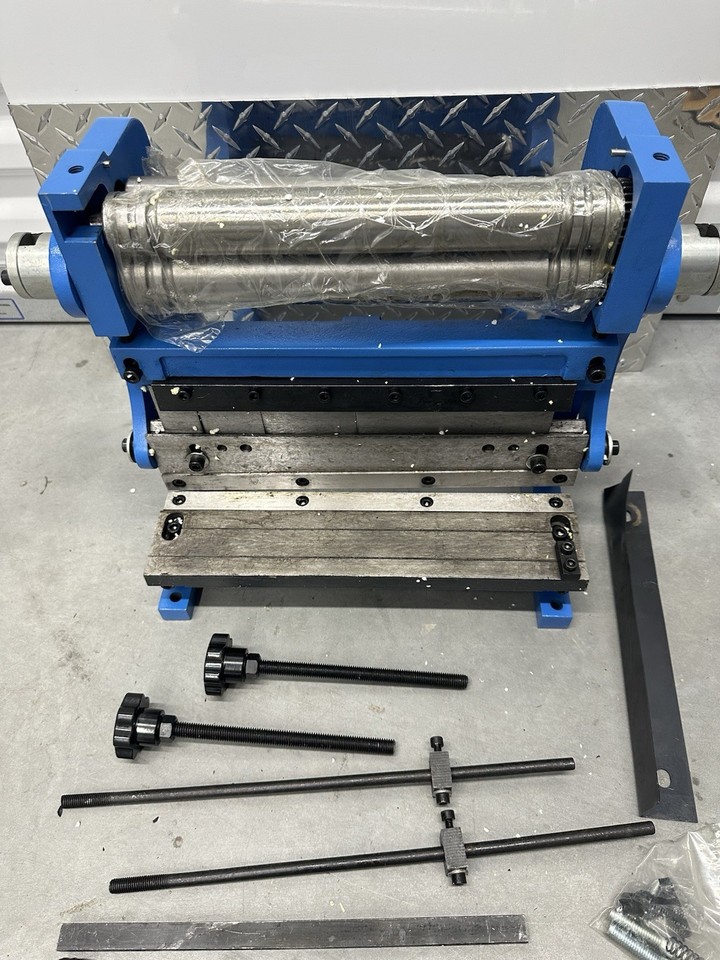 VEVOR 3-in-1 12” Sheet Metal Shear Combination Shear Brake Roll Machine ...