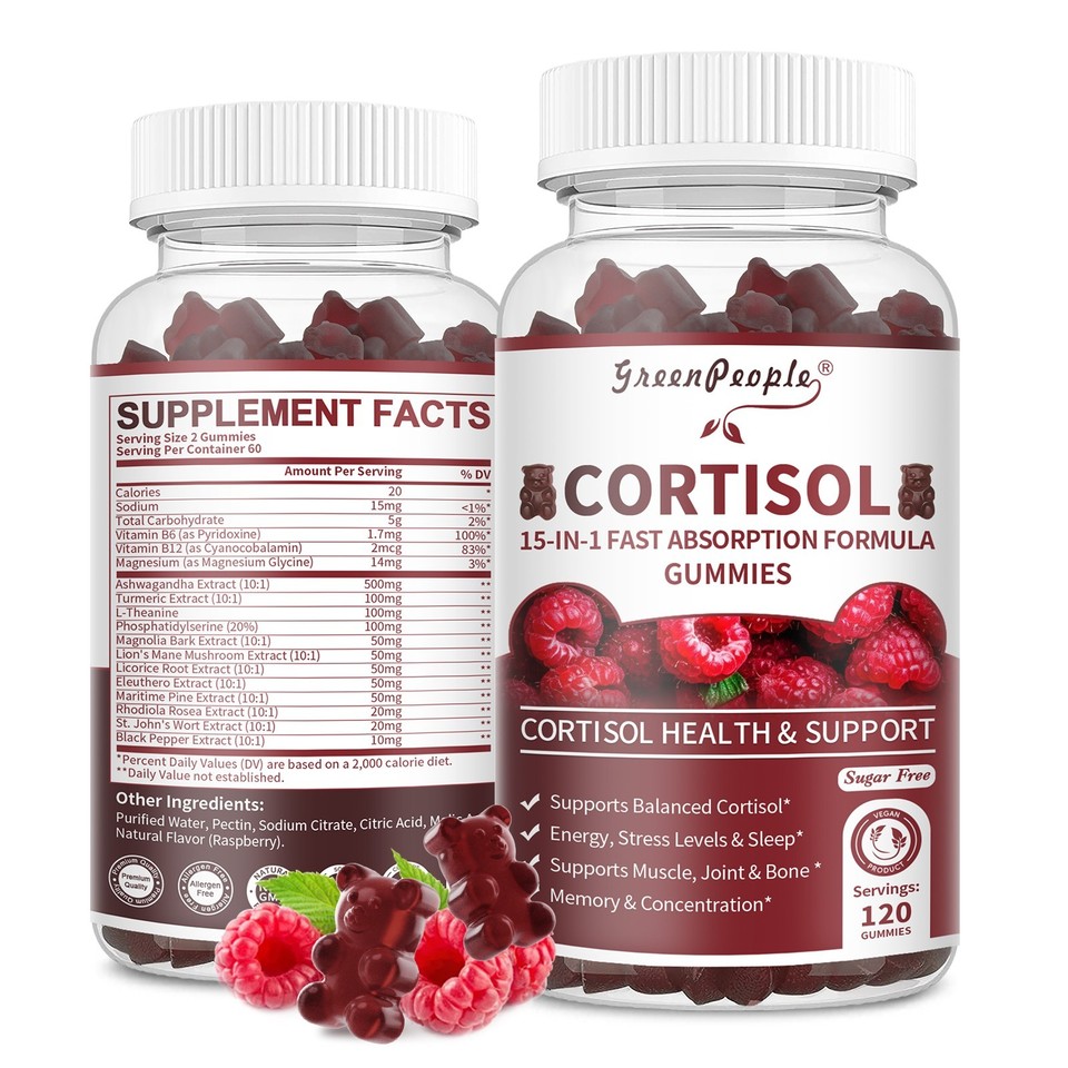 Cortisol Supplement, 10-In-1 Cortisol Reducer Detox Manager for Women ...
