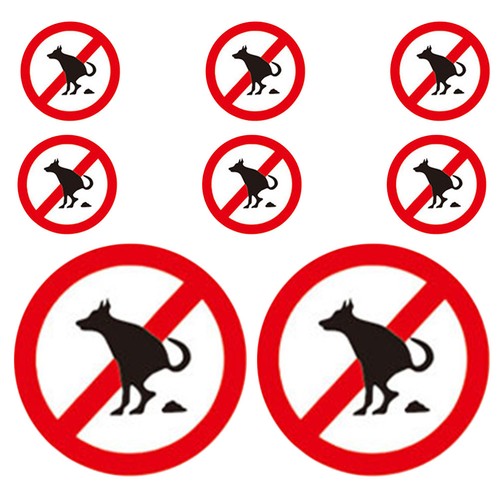 8 Pcs Please Keep Dogs off Grass Sign Signs Pooping Lawn | eBay UK