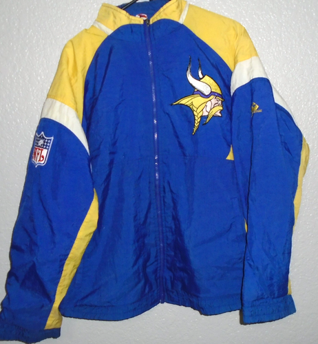 Vtg Minnesota Vikings Apex One NFL Jacket Men's Size L | eBay