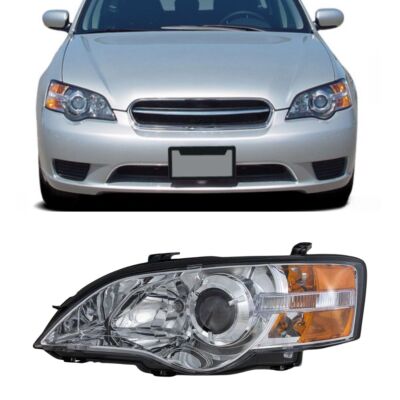For Subaru Outback Headlight Assembly 2006 2007 Driver Side Chrome ...