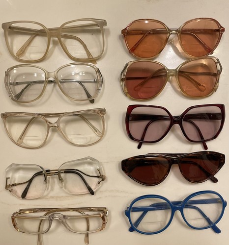 vintage 1970s 1980s eyeglasses - Gem