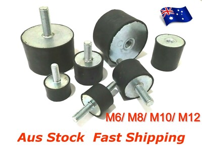 M6 M8 M10 M12 Rubber Shock Absorber Anti Vibration Isolator Mounts ...