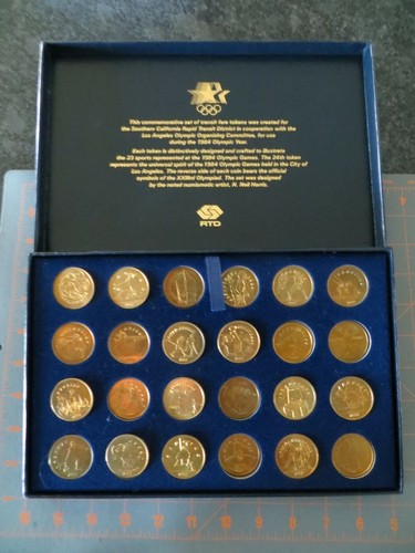 Limited Edition 1984 Los Angeles Olympic Games RTD Coin Set in Case | eBay