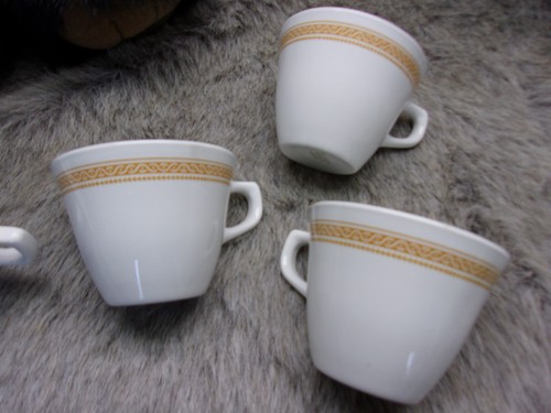 Vintage 6 Corning Pyroceram Coffee Tea Cup Mugs EUC | eBay