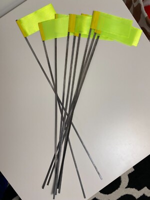 10 pcs tip up replaсement flags for hardware included heavy duty ice ...