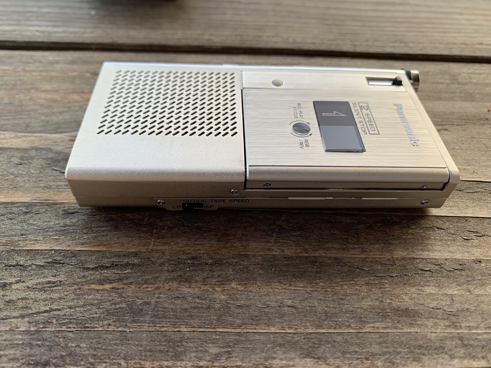 Panasonic RN-12 Micro Cassette Recorder w/ Case *Read* | eBay