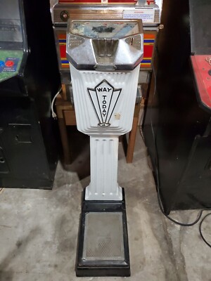 Vintage Jennings Way Today Coin-Op Penny Scale | eBay