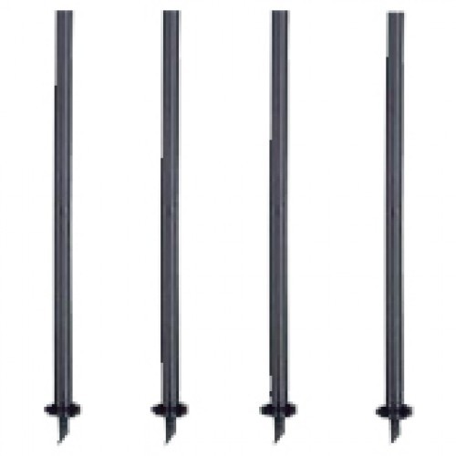 Antelco RIGID MICRO RISERS 300mm 100Pieces 4mm Male Thread Black Aust ...