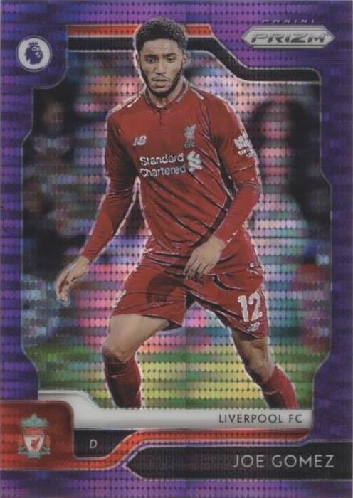 2019-20 Panini Prizm Premier League - Joe Gomez #88 Violet Breakaway ...