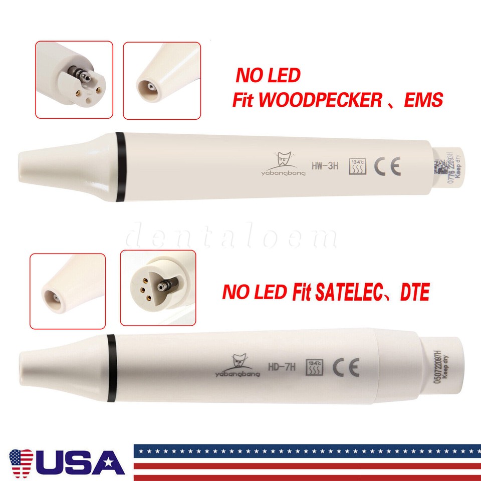 Ultrasonic Piezo Dental Scaler Handpiece LED light F/ EMS/WOODPECKER ...