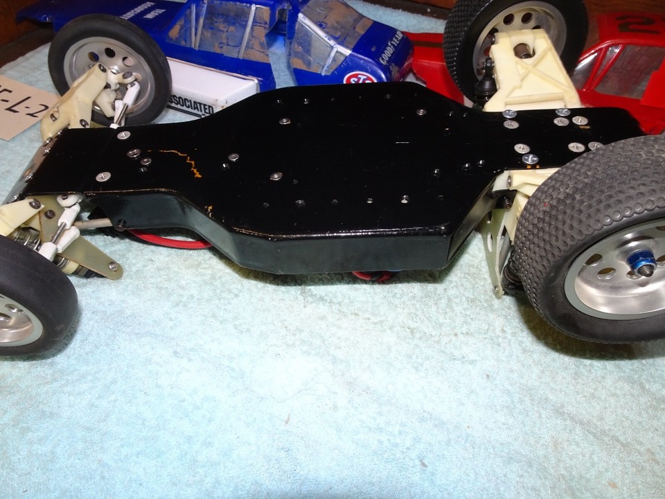 Vintage Team Associated RC10 Rare Custom RC 10 Gold Pan Aluminum Wheels ...