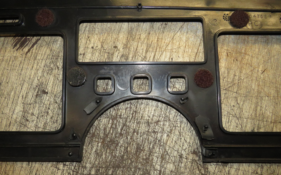 1984 1985 Corvette C4 Speedometer Tachometer Cluster Bezel, GM 14047529 ...