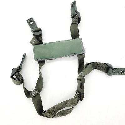 USGI ACH Chin Strap Assembly w/ Tabs Foliage Green FG-504 ACU Army ...