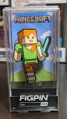 FiGPiN Alex #1324 Minecraft | eBay