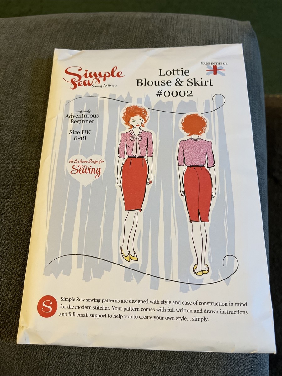Simple Sew Lottie Blouse Pattern