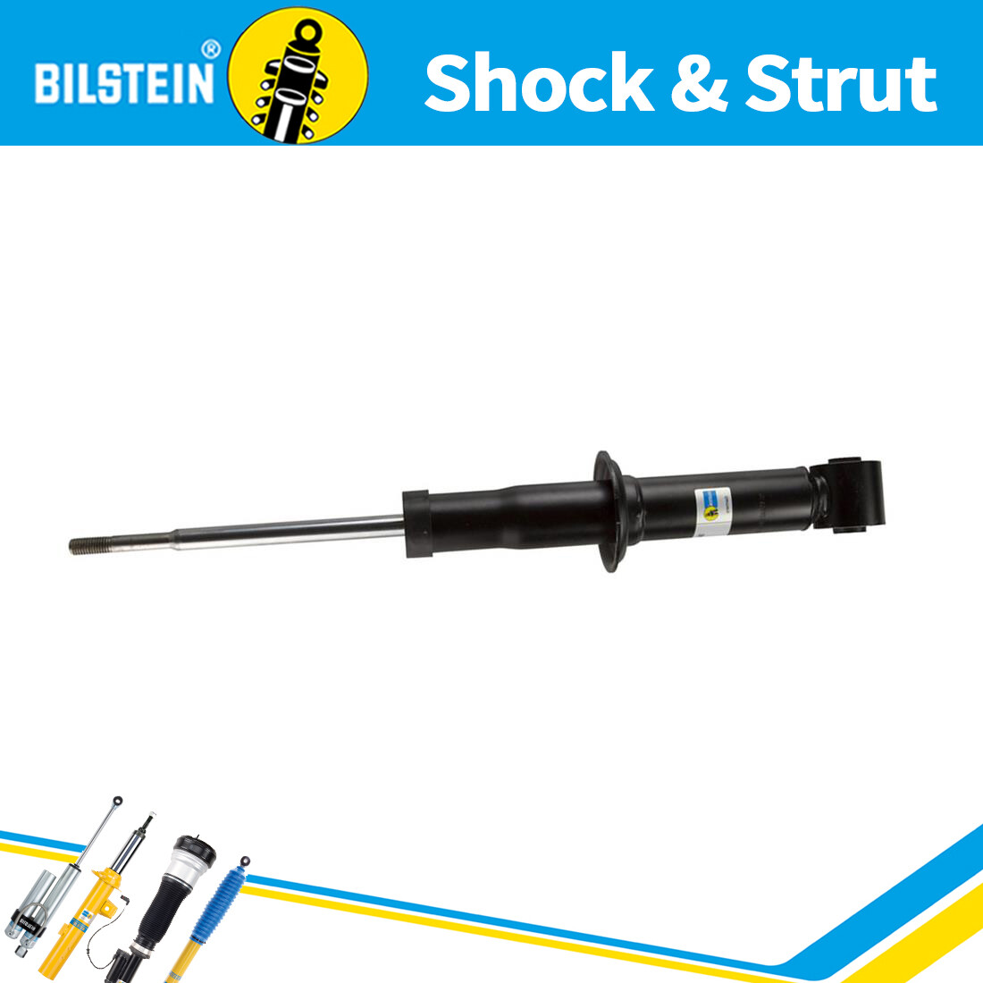 1PC Bilstein Rear B4 Air Shock Strut Absorber For 2005-2009 Land Rover ...