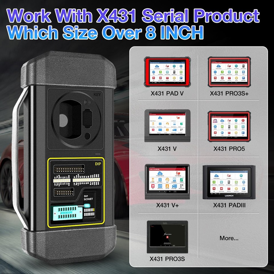 Launch X431 GIII X-PROG 3 Advanced Immobilizer & X431 Key Progarmm ...