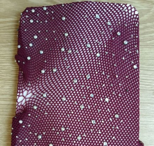 Womens Fishnet Tights Sexy Crystal Pantyhose Hosiery Carnival Festival ...