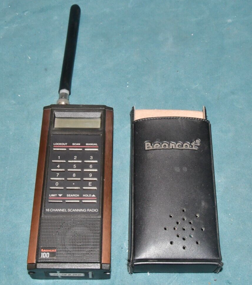 Vintage Electra Bearcat BC-100 Scanner With Case Technician Special | eBay