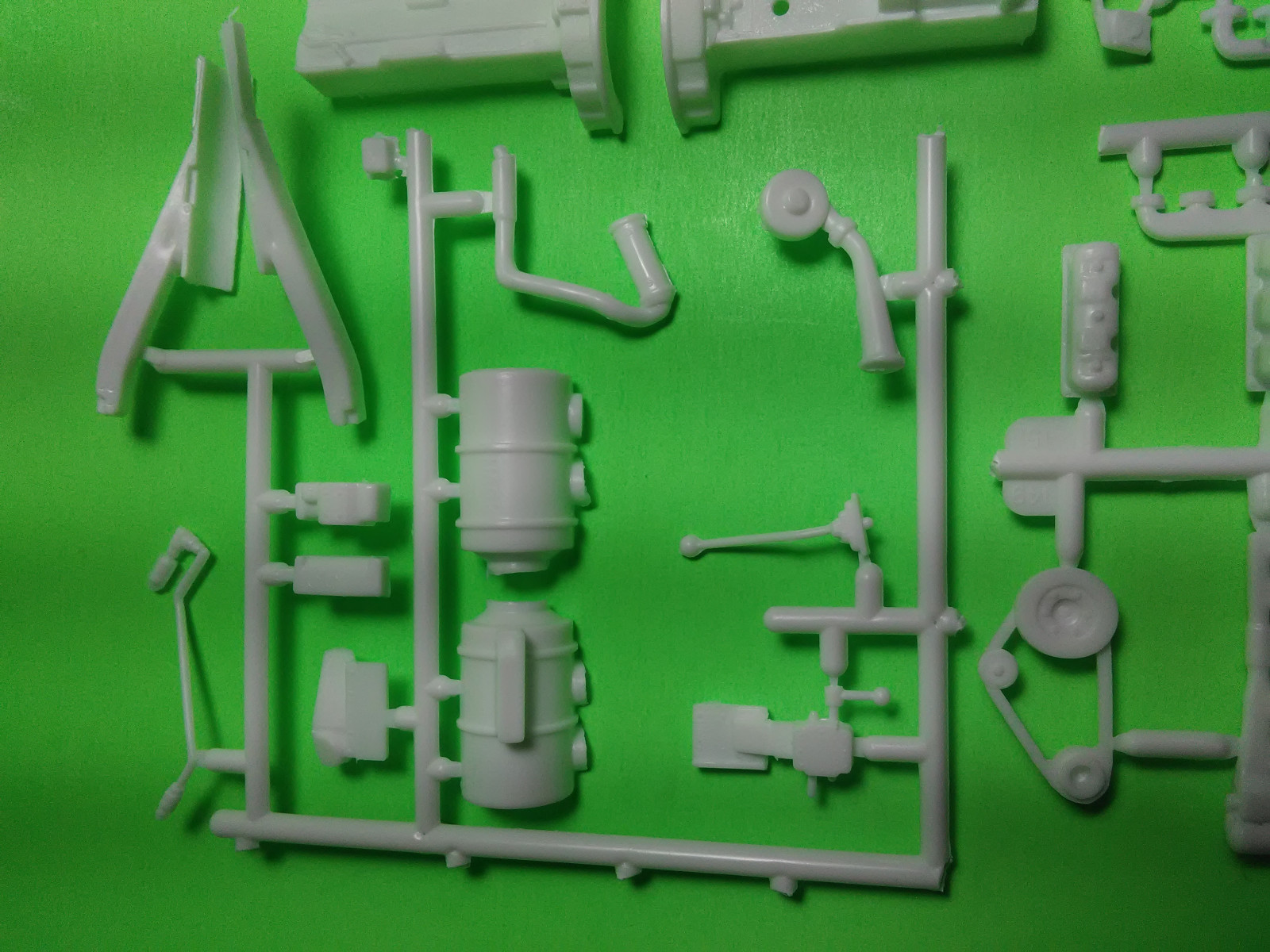 Mack Cruise-Liner Semi 1/25 diesel Maxidyne endt-676 turbo motor engine ...