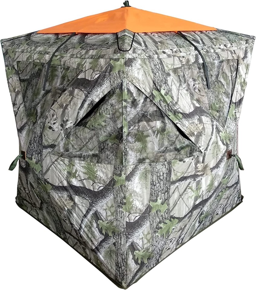 KHAMPA 4-Sided Orange Blind Cap Cover,Blaze Orange Safety Blind Panels ...