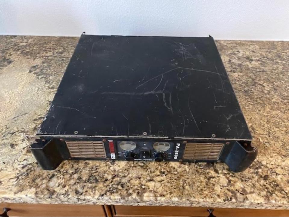 Gem Sound PA-3500 professional power amplifier - parts/repair | eBay