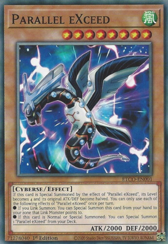 Yugioh! LP Parallel eXceed - ETCO-EN001 - Common - 1st Edition Lightly ...