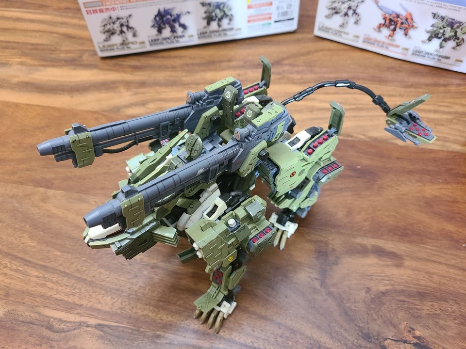 HMM Zoids Liger Zero Panzer (Jager, Schneider) and Blade Liger | eBay