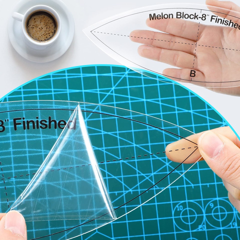 Acrylic Quilt Ruler Set 3 Pc Curve Quilting Template Quilting Rulers ...