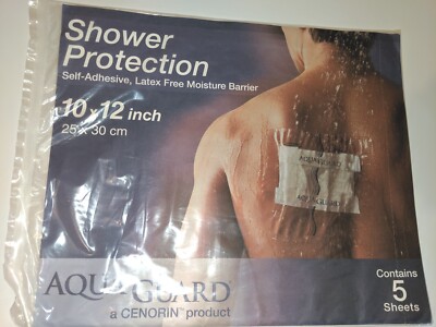 Aqua Guard Moisture Barrier, Latex Free, 10" x 12", 1 pack 5 sheets | eBay