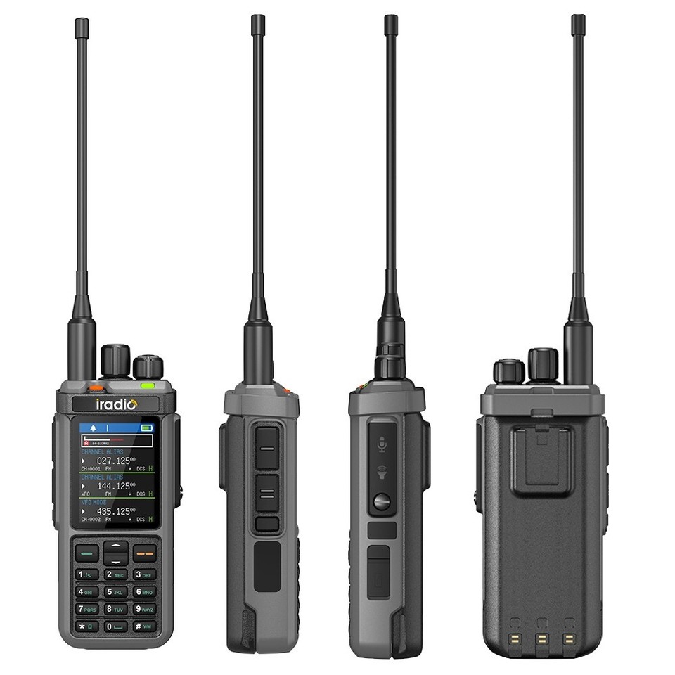 Iradio UV-98PLUS GPS Multi Band 10W Cross Band Repeater Walkie Talkie ...