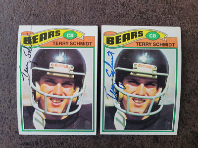 PICK 1 - 1977 Topps FOOTBALL Terry Schmidt #339 - Chicago Bears ...