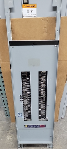 Square D NQOD442L400 Panel INTERIOR 3PH 400A MLO 42C | eBay