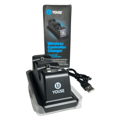 Youse Wireless Controller Charger For Use With PS4 Controllers -New Old ...