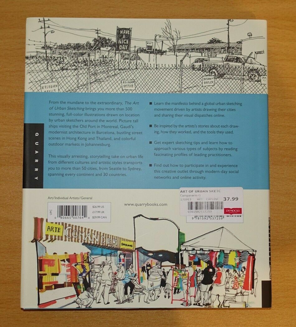 The Art of Urban Sketching: Drawing on Location Around the World by ...