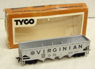 Tyco Hopper Car Virginian 344C HO Scale Train Car w Box 081723WT | eBay