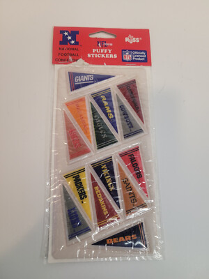 Vintage Russ NFL Puffy Stickers | eBay