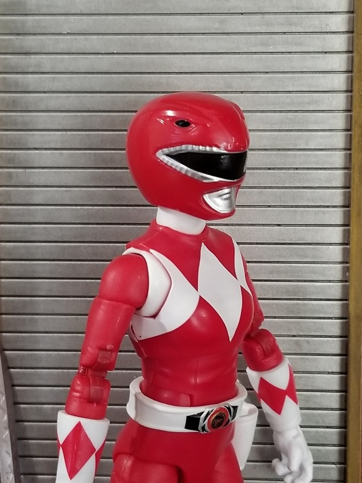 Power Rangers Lightning Collection MMPR Trini Yellow swap Red | eBay
