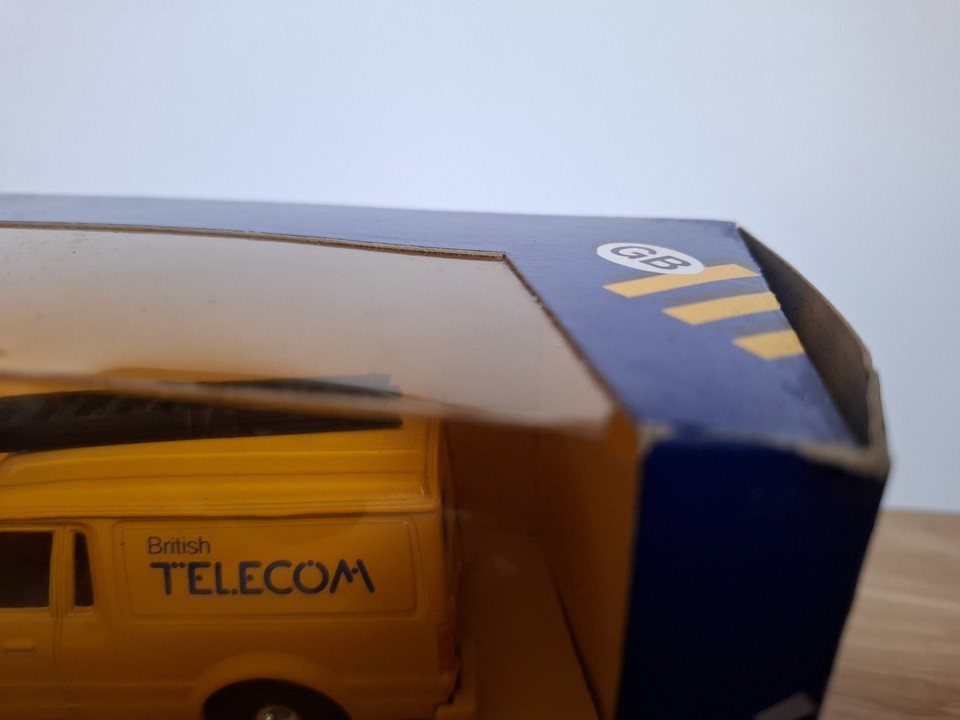 Corgi Toys Ford Escort Van in British Telecom livery (C496/9) - Boxed ...