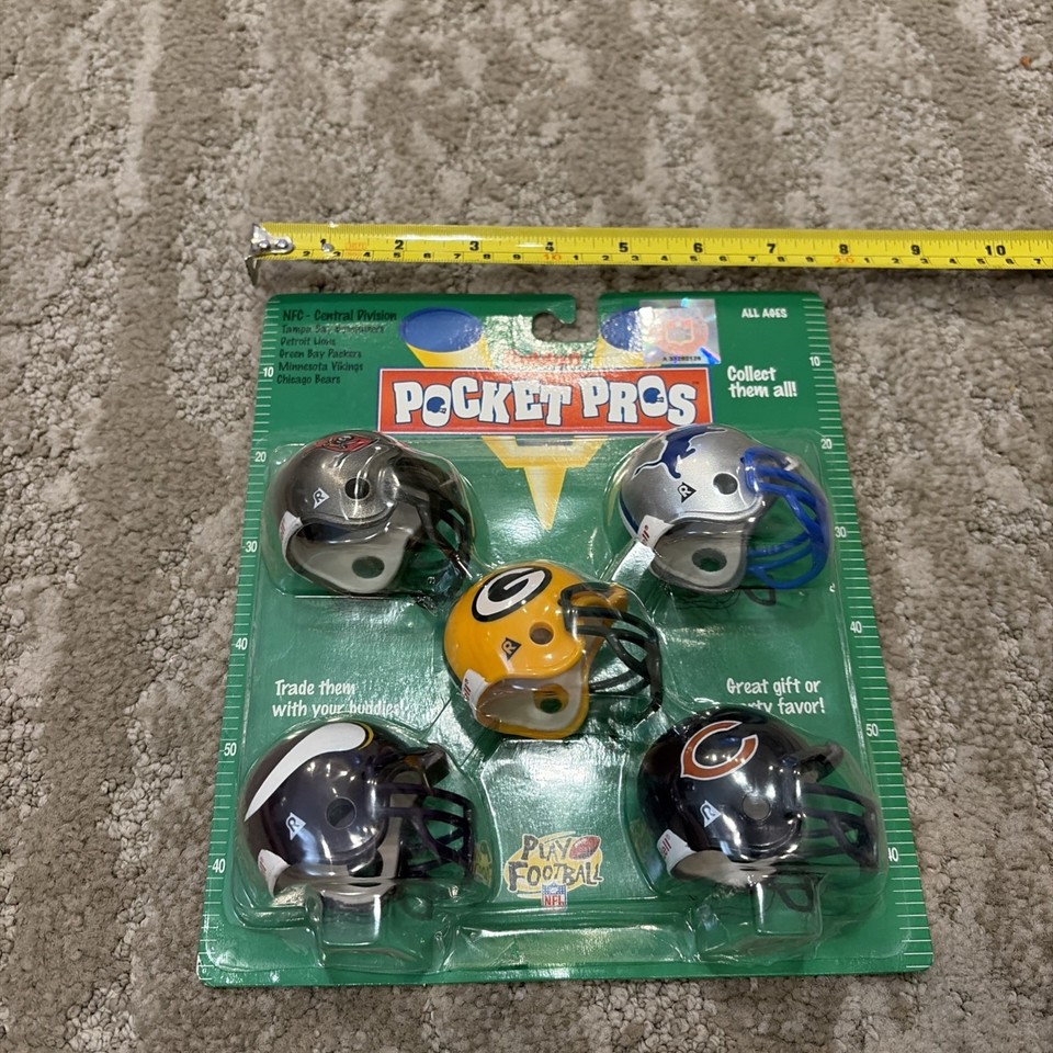 NFL Riddell Pocket Pros NFC Central Division 1997 Brand New Sealed ...