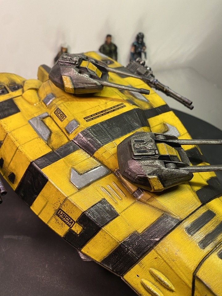 Star Wars Custom “Sunhammer” Lander – Heavy Weathered Dropship vintage ...