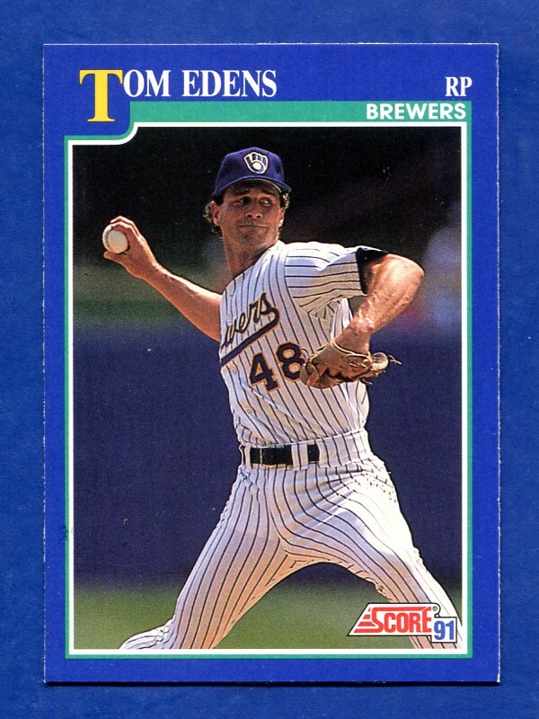 1991 SCORE #78 TOM EDENS | eBay